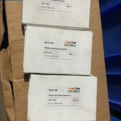 议价GELBAU安全继电器B412.06全新到货3台DC24可维修
