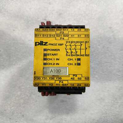 咨询-pilz皮尔兹X8P777760安全继电器，实物图拍摄，正