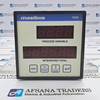 Masibus1006流量指示器总计器0.0至100.0