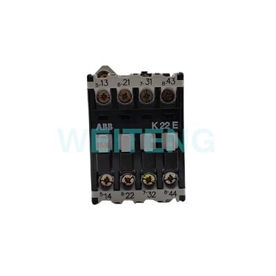 供应ABB电气 K22E 接触器型中间控制继电器110V 两常2NO 两常闭2N