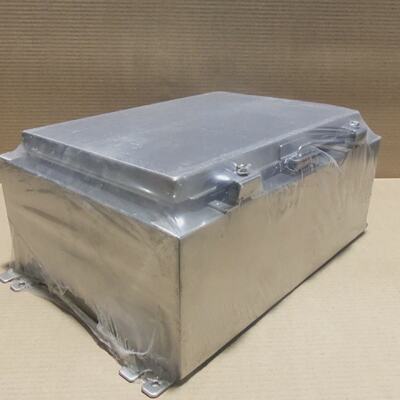 Hoffman E16H1206SS N4X Single DR Stainless Steel Enclosure 1