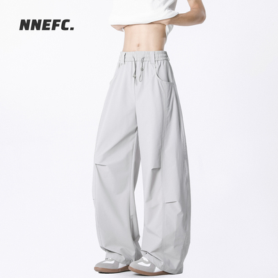 NNEFC夏季新款美式复古休闲裤男