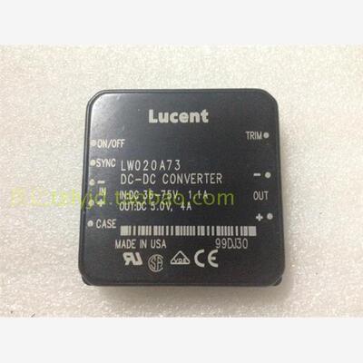 美国LUCENT LW020A73 48V转5V4A 隔离电源模块 20W