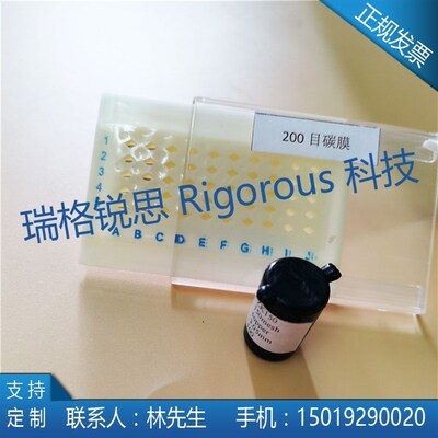 TEM电镜专用200/300/400目进口方孔碳膜方孔纯铜网电镜载网支持膜