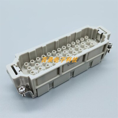 WEVEL威乐重载连接器 HEE-046-M 46针公芯46芯航空插头HARTING