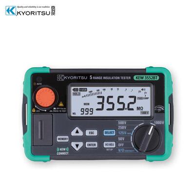 日本/（KYORITSU）KEW3552BT绝缘电阻测试仪 1000V