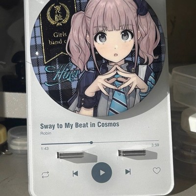 可旋转吧唧音乐展示架高颜值谷美