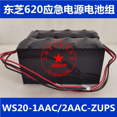 东芝620电梯不间断电源WS202-2AAC/1AAC-ZUPS电池组LC-R064R2电瓶