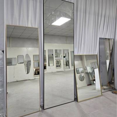 全身镜超白无铜银镜舞蹈镜工程单瑜伽镜落地镜顶天立地镜试衣镜子