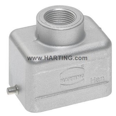 Harting浩亭19628061440Han6EMC/B-HTE-M20(HT)上壳顶出1xM20