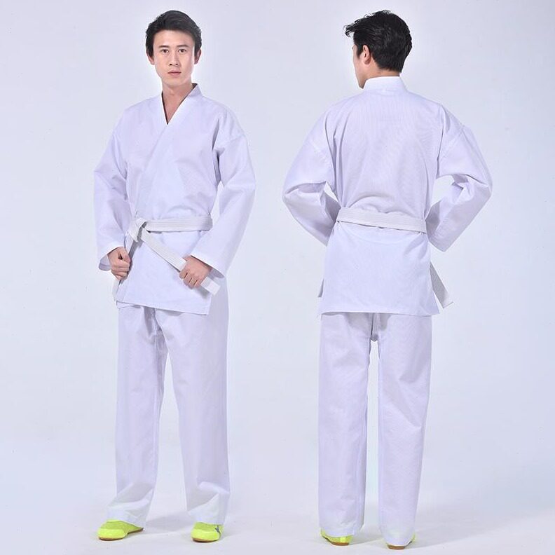 直销空手道服装成人儿童加厚截拳道空手道服工厂柔术空手带服装印