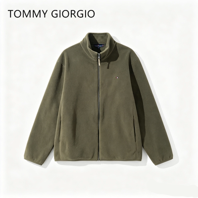 【芳芳推荐】【TommyGiorgio】经典款男式摇粒绒舒适外套8420