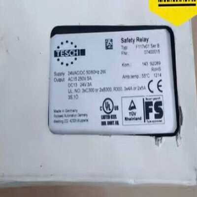 (询价)TESCHT  F117x01 SerB   0740001