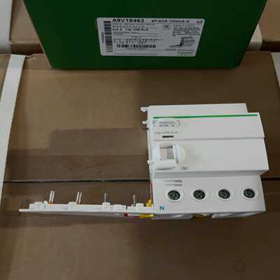 施耐德A9V18463剩于电流动作保护元件（漏保）