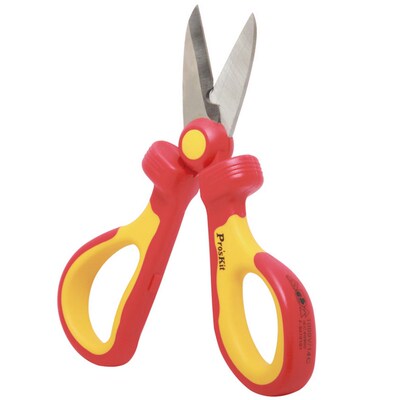 台湾宝工SR-V336 1000V耐高压绝缘电工剪 断线剪 电工剪钳160mm