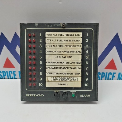 Selco M10002400B Alarm Annunciator TESTED OK