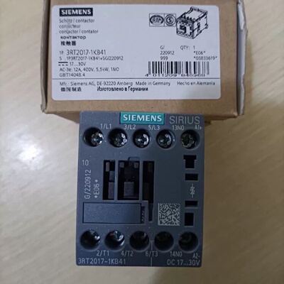 询价-3RT20171KB41接触器