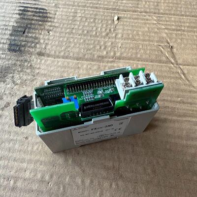 拆机2个三菱PLC扩展模块FX2N2AD议价