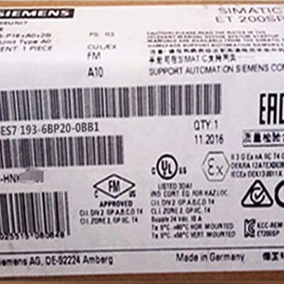 议价6ES7193-6BP20-0BB1西门子ET200SP底座单元6ES71936BP200DC0/