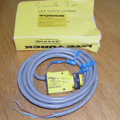 Unused  Turck SO3mMi6 7700535 Photoelectric Opposed Mode Sen