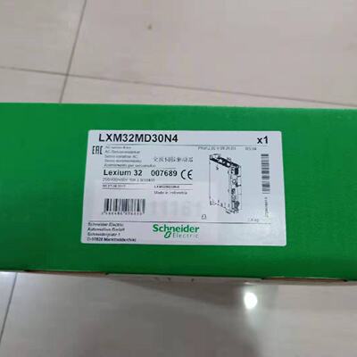议价全新施耐德LXM32CD30N4驱动器30ARMS峯值电流3相480V质保一年