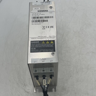 SIEMENS 6SL32030BE150VA0 POWER LINE FILTER 200480V AC USED