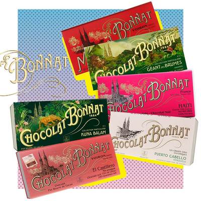 法国Bonnat haiti 75%黑巧克力海地单源产区百年老牌丝滑细腻