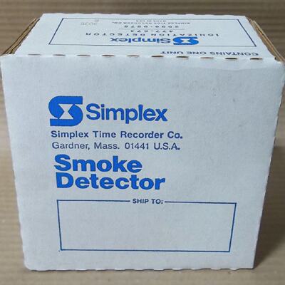 NEW SIMPLEX 477674 20989575 IONIZATION SMOKE DETECTOR 477674