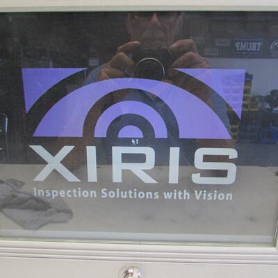 XIRIS ID2500  LCD IDENT CD DVD CODE VERIFICATION SYSTEM MAKE