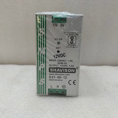 SHAVISON G316012 DINRAIL MOUNT SMPS POWER SUPPLY