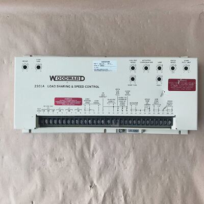 WOODWARD 9905377 2301A LOAD SHARING  SPEED CONTROL REV. A