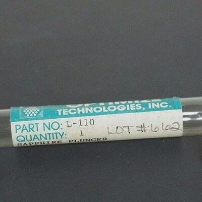NEW OPTIMIZE TECHNOLOGIES L110 SAPPHIRE PLUNGER L110