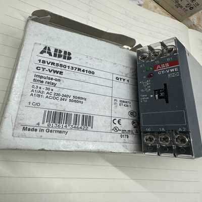 ABB时间继电器CT-VWE1SVR550137R410--议价商品