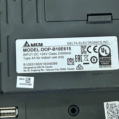 议价Delta Touchscreen DopB10e615 Condition  Actual Imas Full