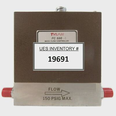 Tylan FC 5501 Mass Flow Controller MFC 300 SCCM H2 FC Series