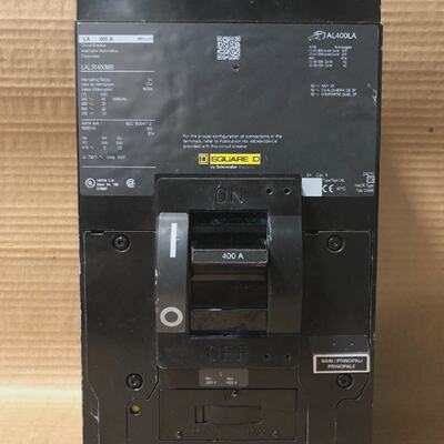 NEW Square D LA LAL LAL36400MB 3 Pole 400 Amp 600v Circuit B