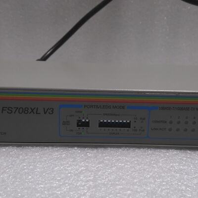 二手CentreCOMFS708XLV3快速以太网交换机10BASET100BASETX