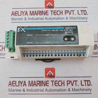 Unidad Base Remota IO Devicenet Mitsubishi Electric D6616