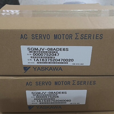 询-安川伺服电机SGMJV08ADE6S新品质保一年提供