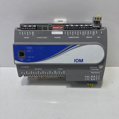 JOHNSONCONTROLSMETASYSMSIOM47110RevGVer5.3模块控制器