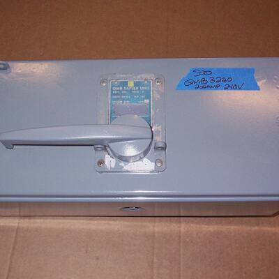 Square D QMB QMB3220 200 Amp 240v Fusible Panelboard Switch