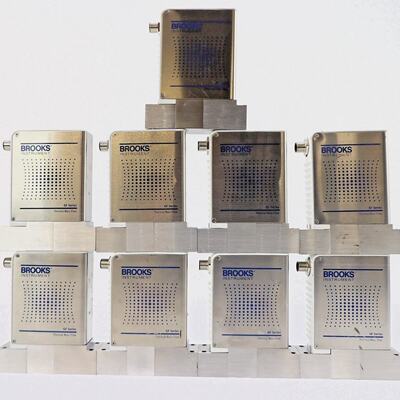 Brooks Instrument GF125CXXC Mass Flow Controller MFC Lot of