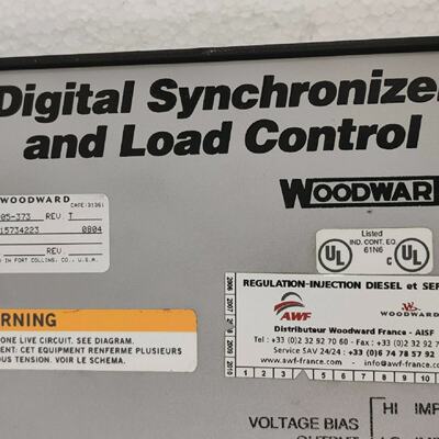 Woodward 9905373 REV T Digital Synchronizer and Load Control