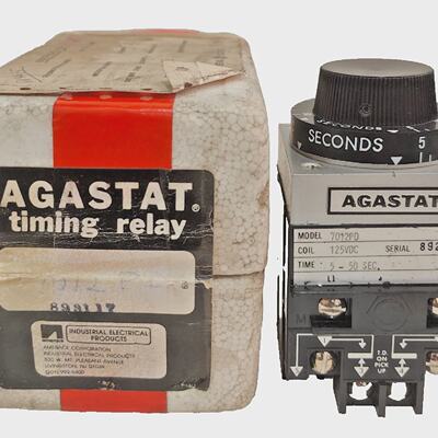 *NEW IN BOX* Agastat Timing Delay Relay 7012PD 125 Volt Coil