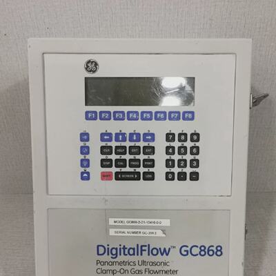 GE DIGITALFLOW GC868 GC8682211041600 GAS FLOWMETER
