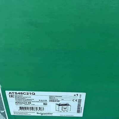 施耐德软启动ATS48C21Q，110KW，210A，230-议价