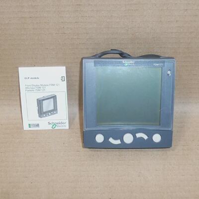 NEW SCHNEIDER FDM121 FRONT DISPLAY MODULE SWITCHBOARD FOR NS