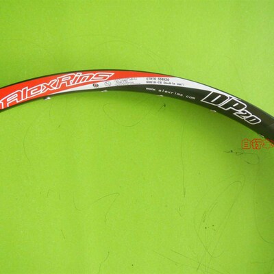 dp20 dh19 26寸山地车碟/V刹车圈 700C自行车双层带柳钉32/36孔