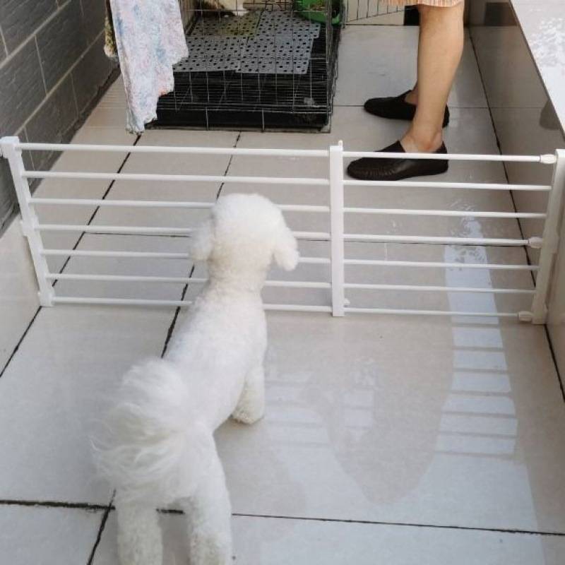 宠物围栏室内狗狗防护栏隔离门围栏小型犬栅栏阳台栏杆狗挡板门栏