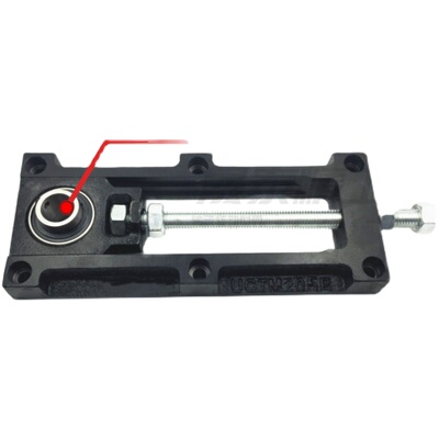 可调节轴承座UCTM206B输送流水线涨紧座钢板铸钢滑块轴承座滚筒